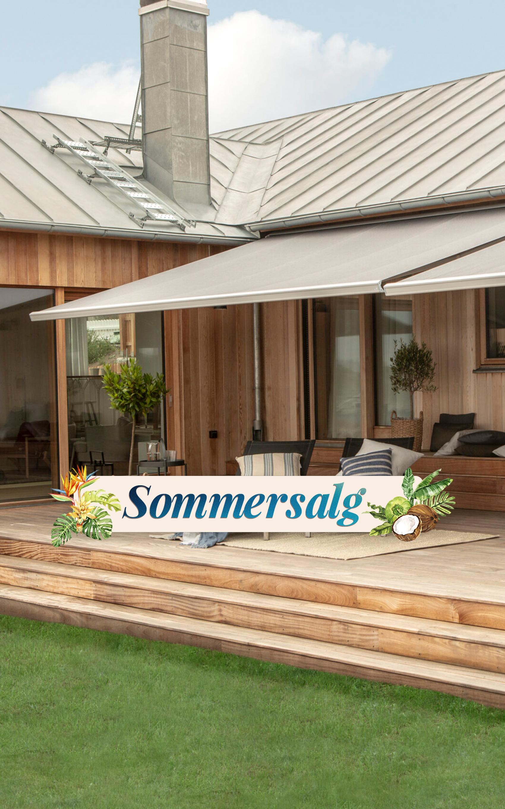 Juli | Kjells Markiser | Skreddersydd solskjerming