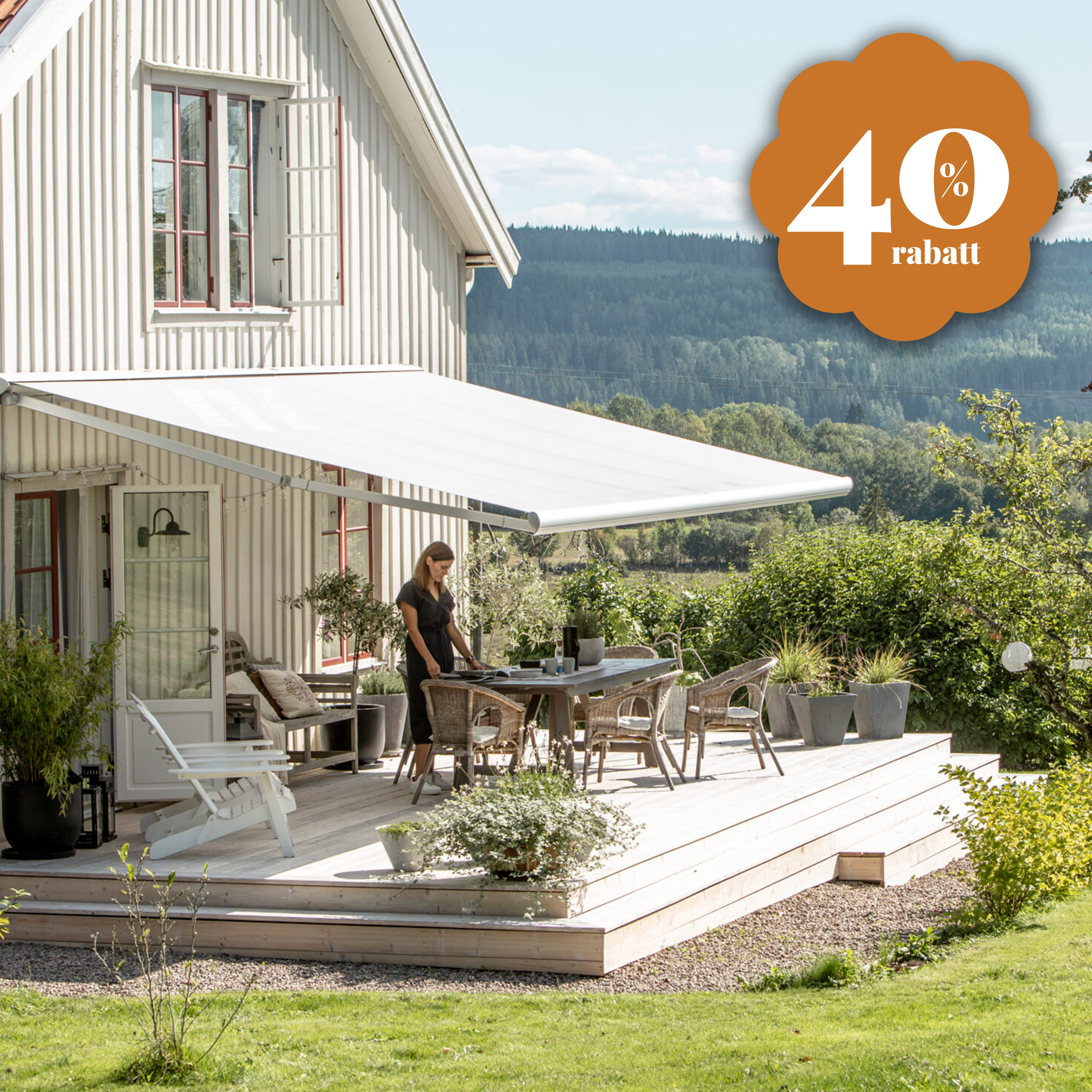 Mai | Kjells Markiser | Skreddersydd solskjerming