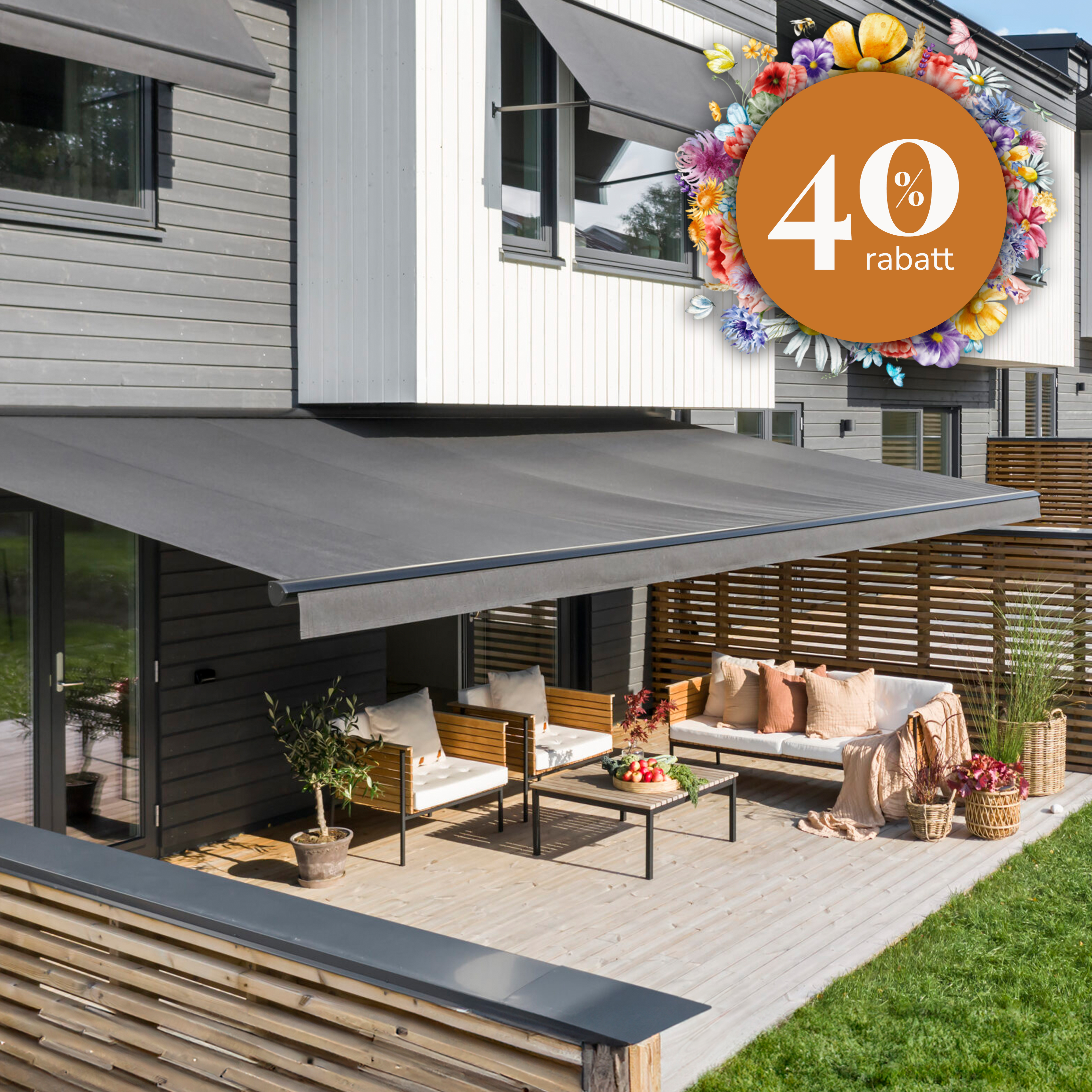 Juni | Kjells Markiser | Skreddersydd solskjerming