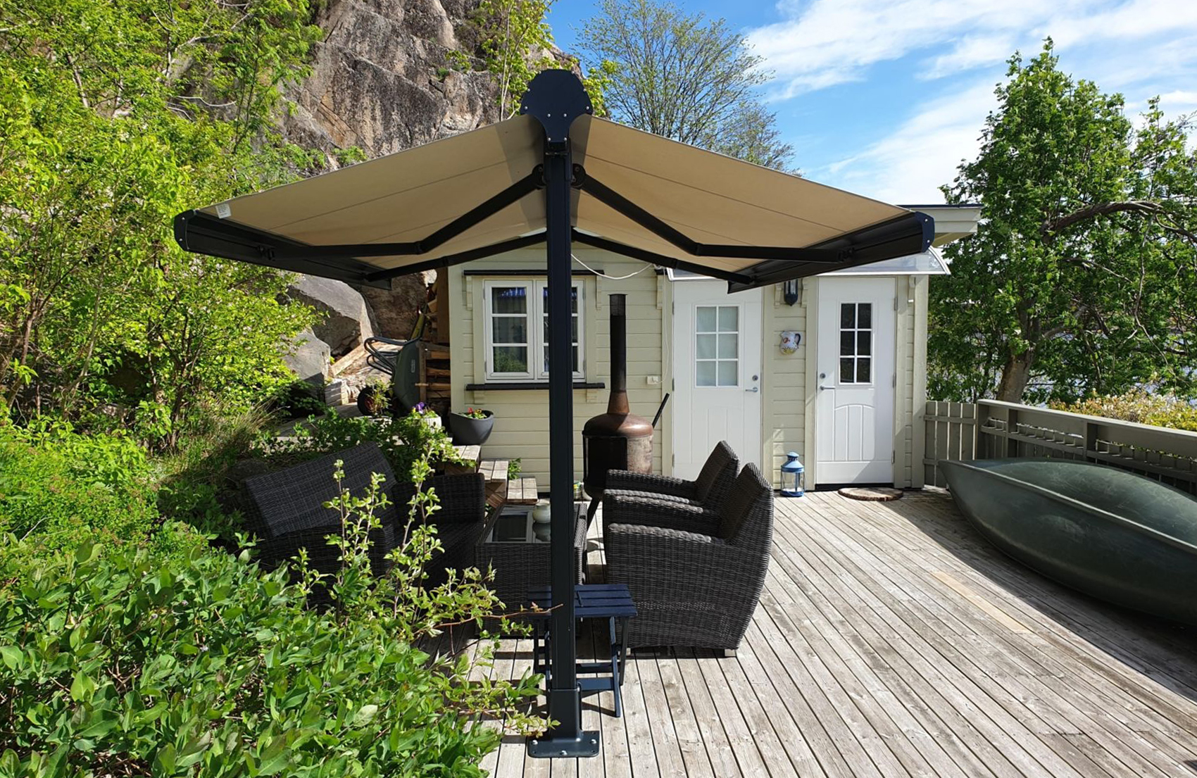 Kjells Markiser | Markiser | Utvendig solskjerming