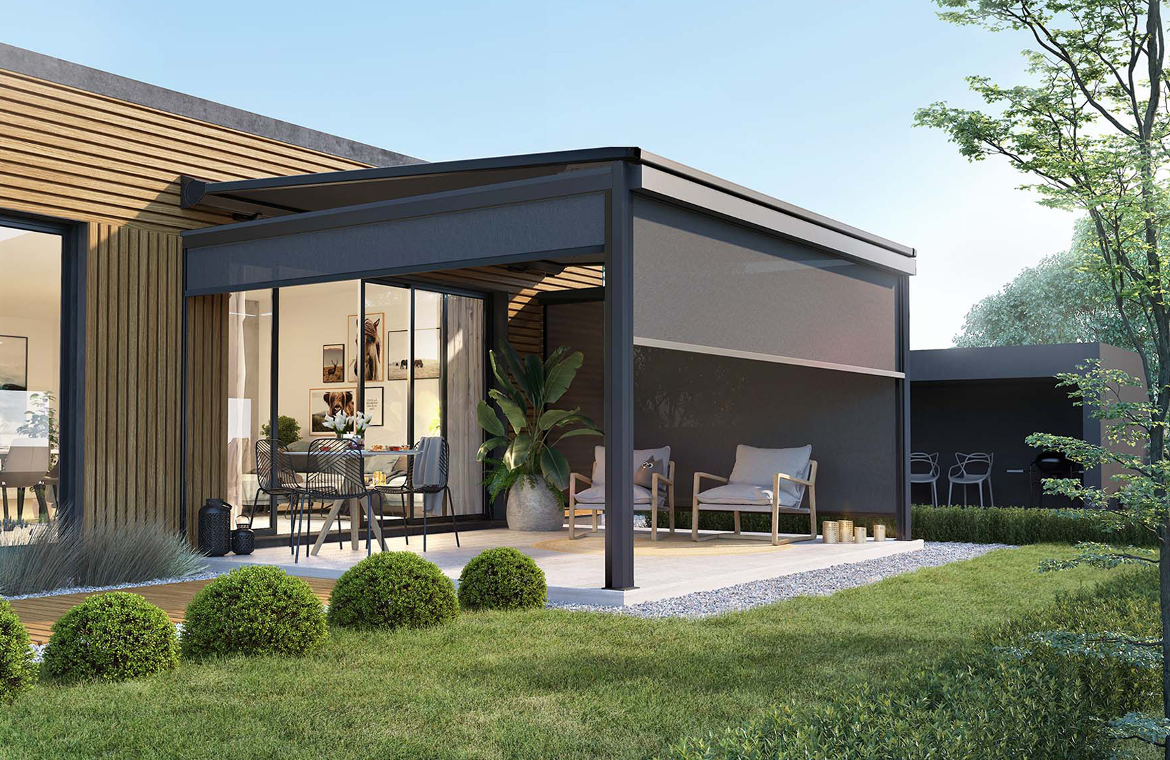 Kjells Markiser | Markiser | Utvendig solskjerming